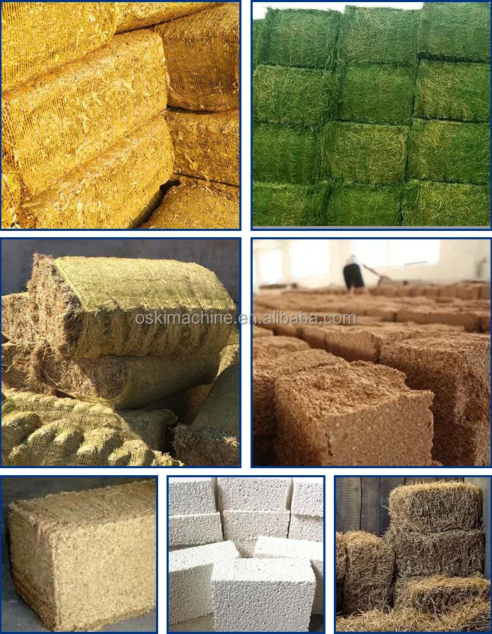 High Productivity Hay Silage Baler - Straw Pressure Storage