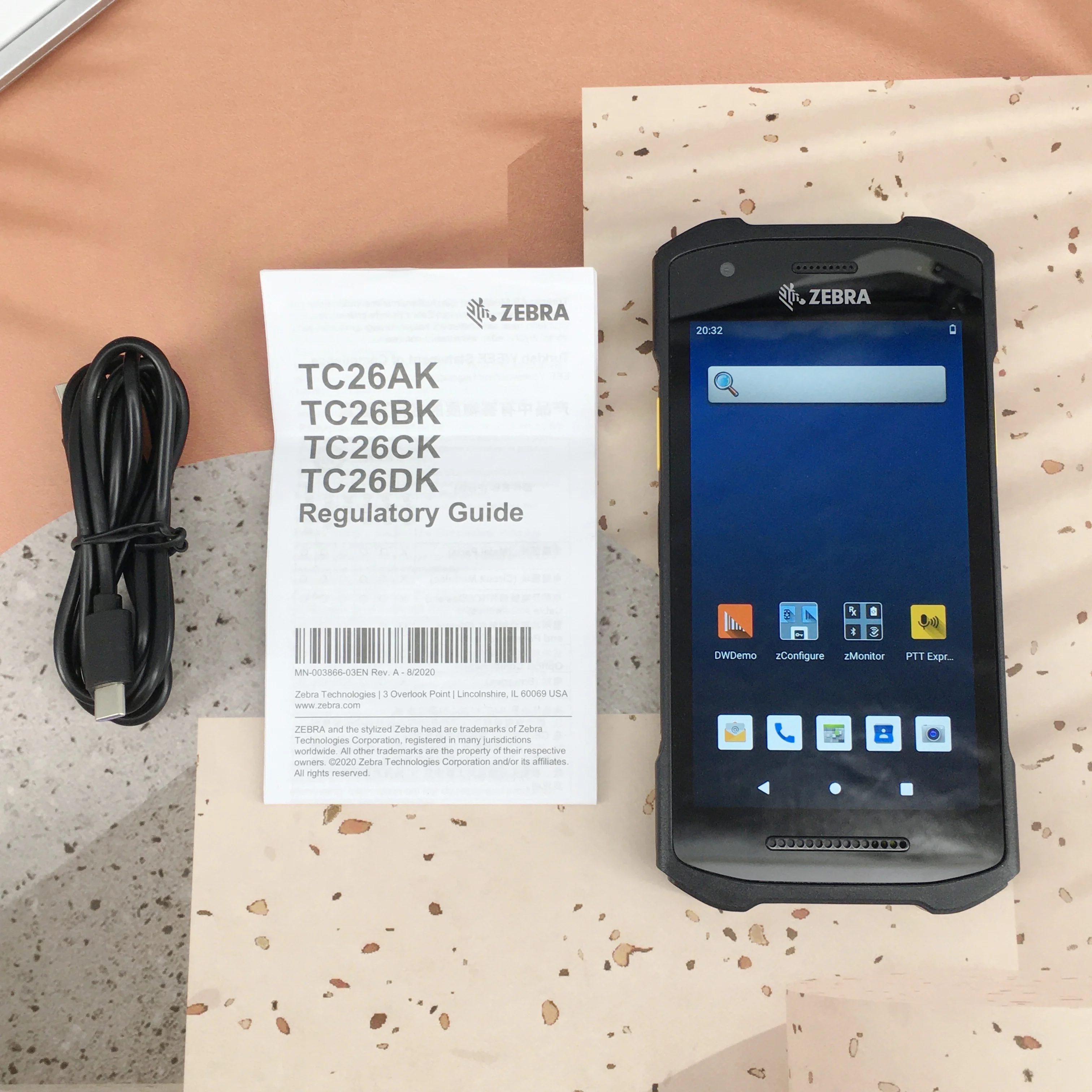 TC26 Touch Computer - IP67 Barcode Scanner & Data Collector