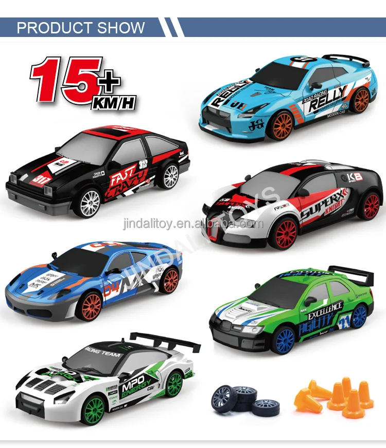 1/24 High Speed Race Car - 2.4ghz Remote Control Toy 4WD