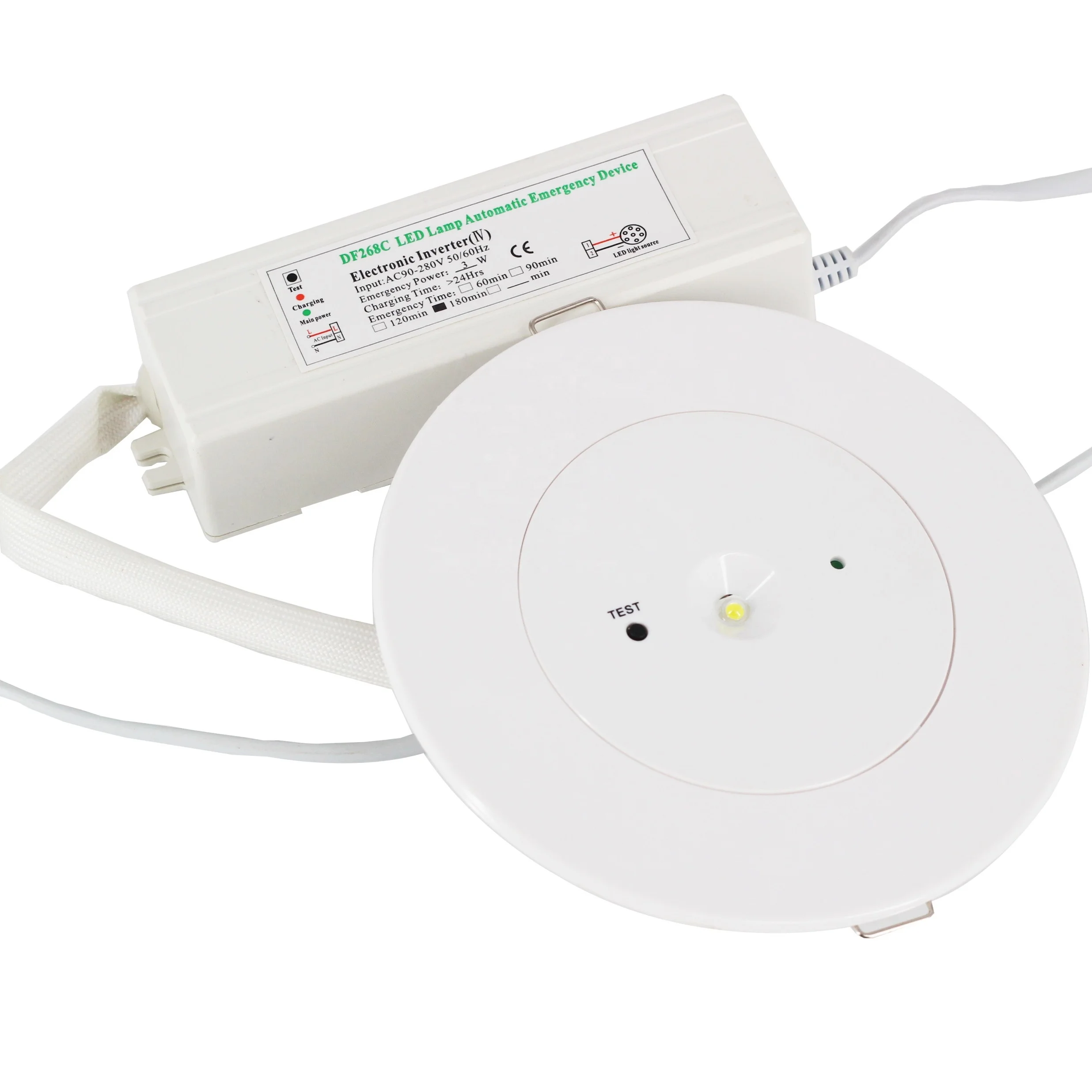 Star Led Emergency Spotlight With Saa 3w-3 Hour Ceiling Embedded ...