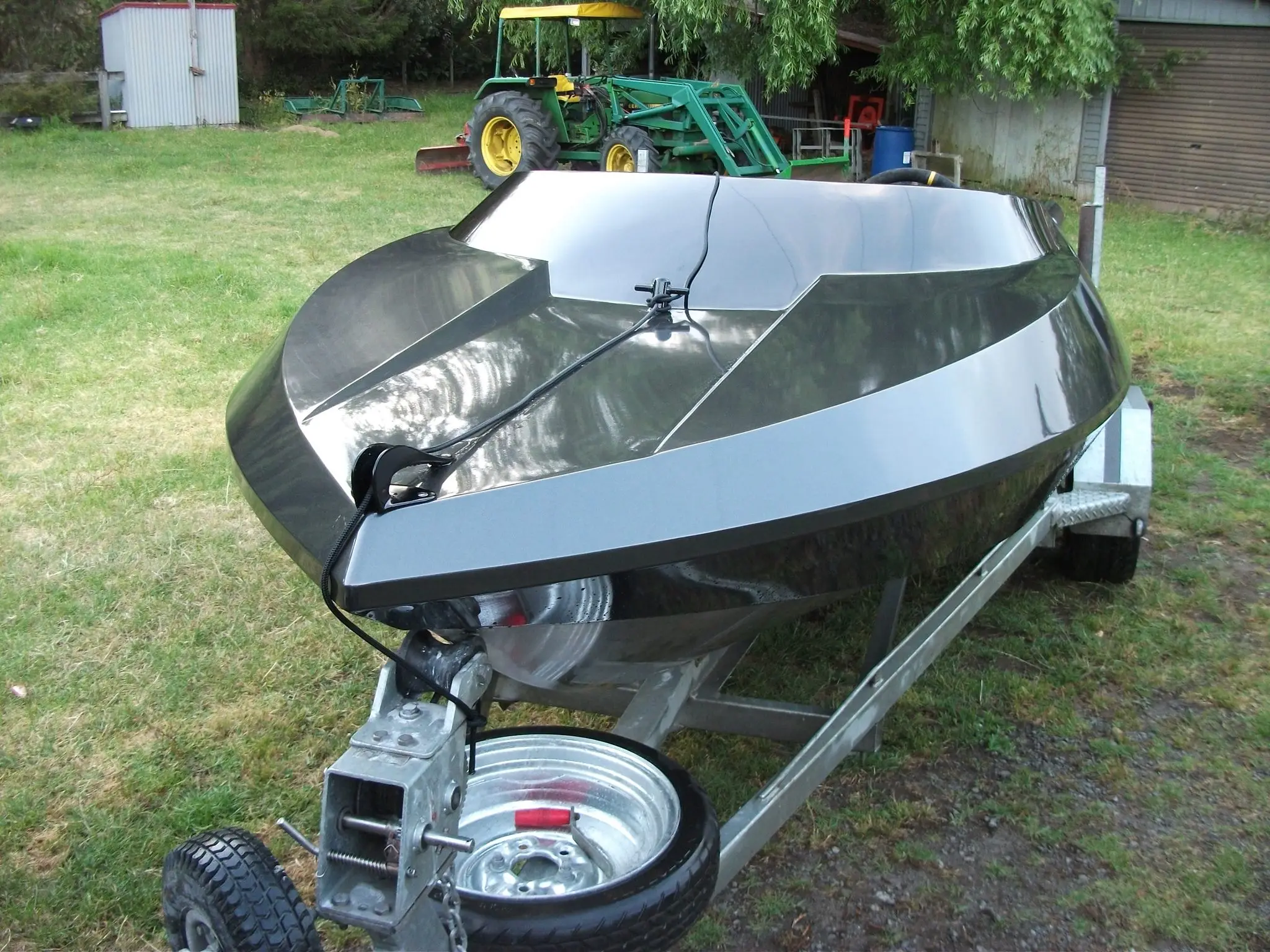 12FT Aluminum Jet Boat for Sale - Inboard Engine & Accessories