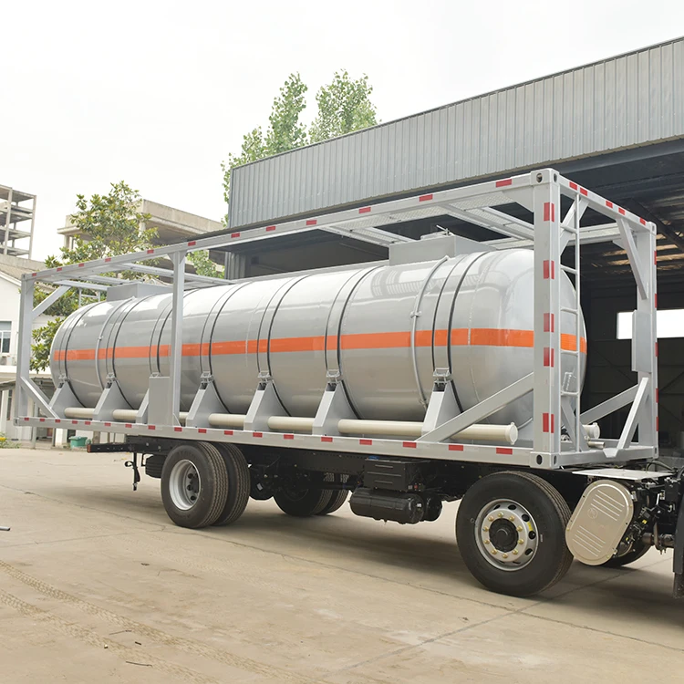 20ft Stainless Steel Iso Tank Containers Price Liquid Ethanol Lng Tank ...