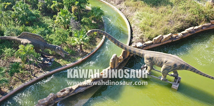 Jurassic Park Giant Dinosaurs - Ruyangosaurus Animatronic