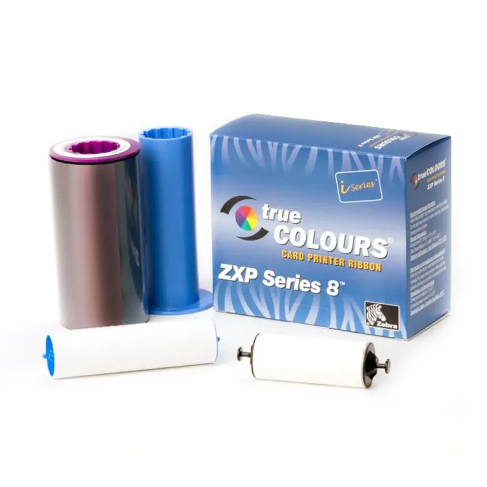 Original Zebra Zxp Series 8 Pvc Card Printer 800012-445 Ymck Color ...