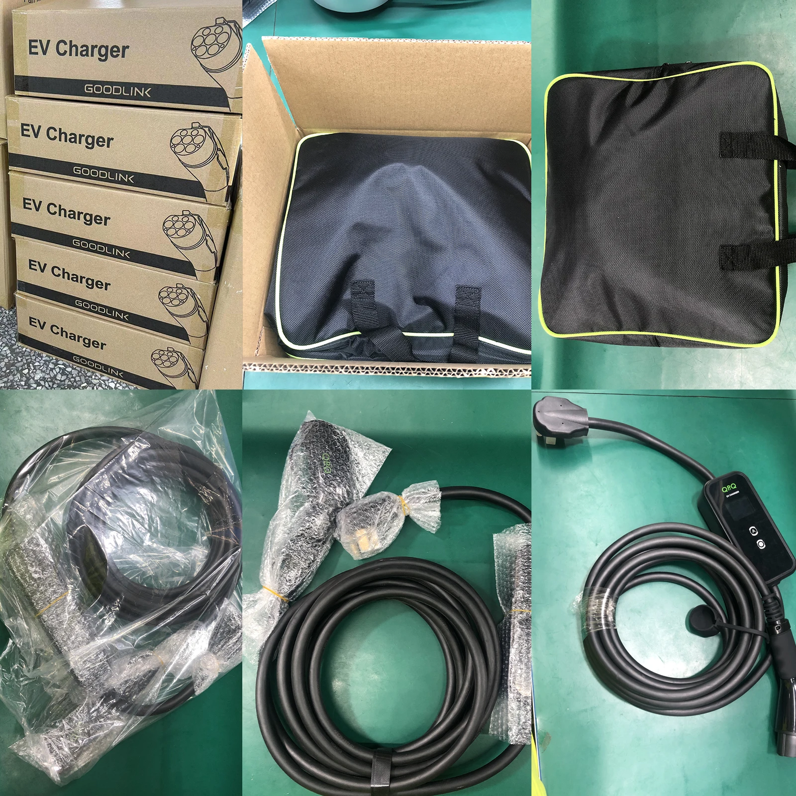 Portable Smart Evse Single Phase 3.5kw 7kw 9.6kw Mobile Fast Level Ev ...