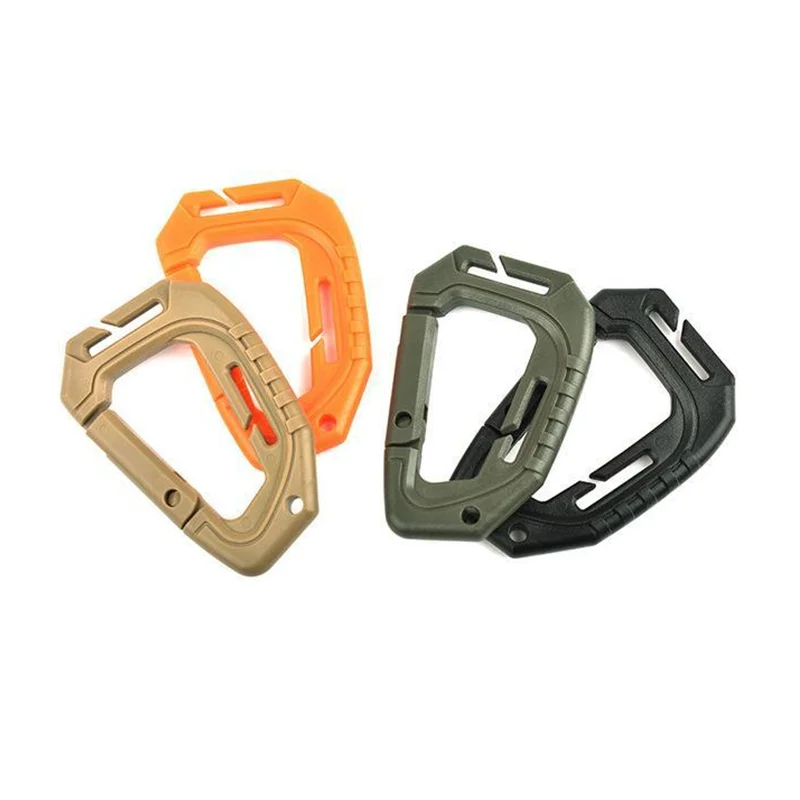 9cm Edc Outdoor Sports Hiking Camping Plastic Climbing Carabiner Hook ...