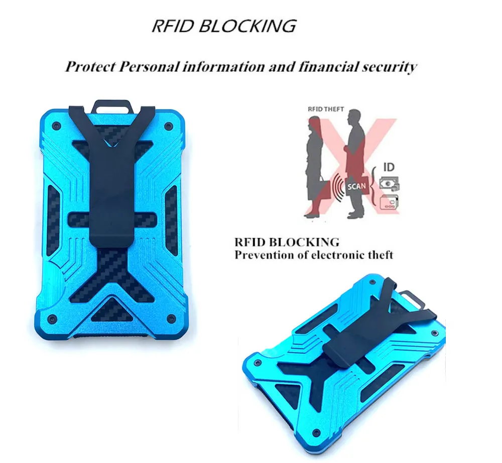 Lamye Outdoor Smart Tactical Wallet - RFID Blocking