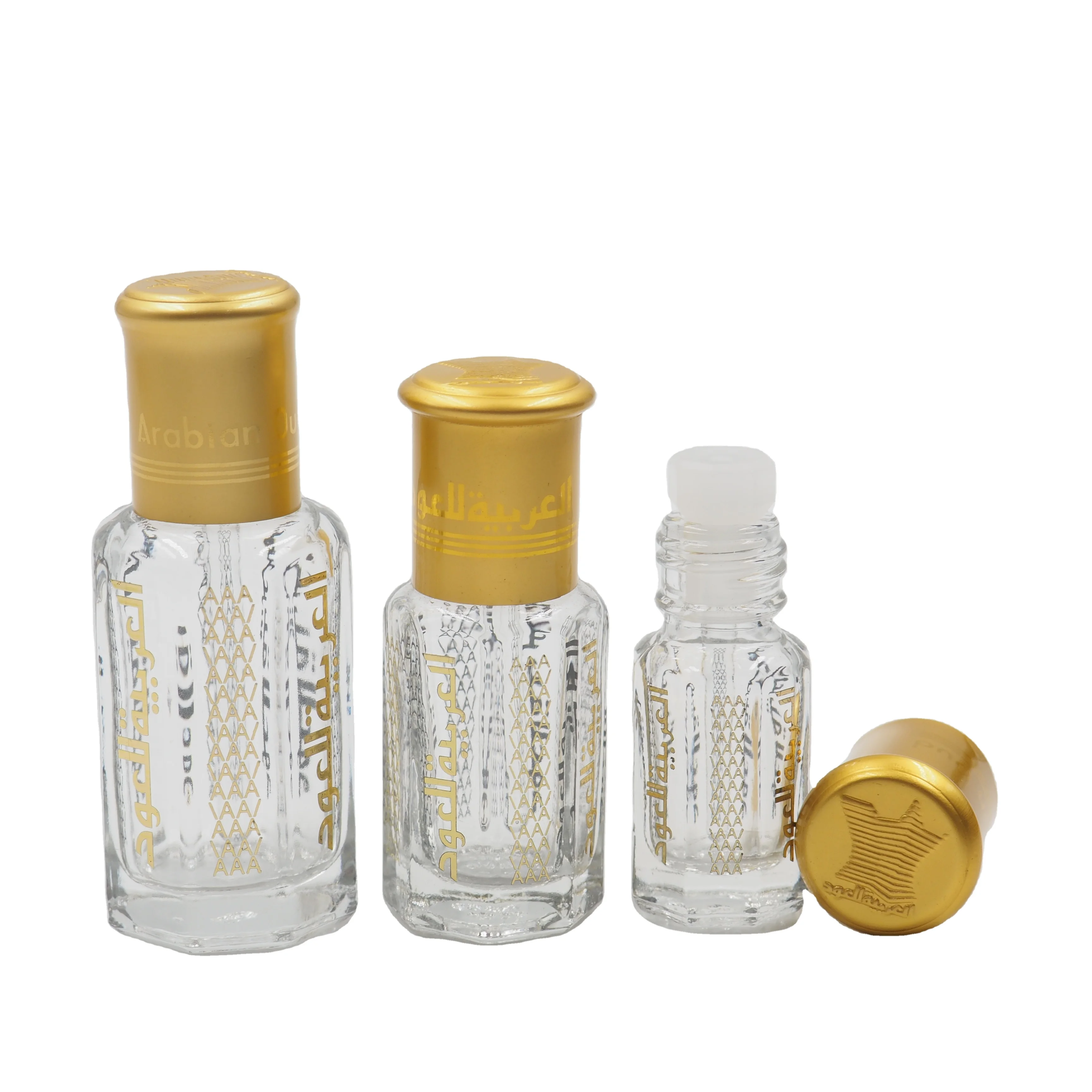 Empty Tola Bottle for Oud Oil - 3ml, 6ml, 12ml Glass