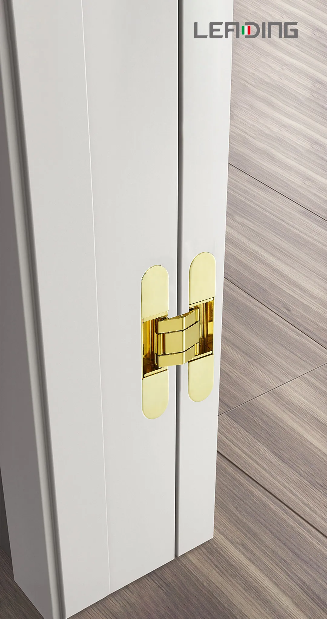 Zinc Alloy 3D Adjustable Concealed Hinges - Durable & Stylish
