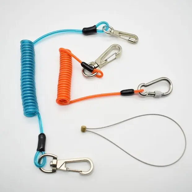 High Quality Keychain Spring Plastic Spiral Cord Coil Holder Magnetic ...