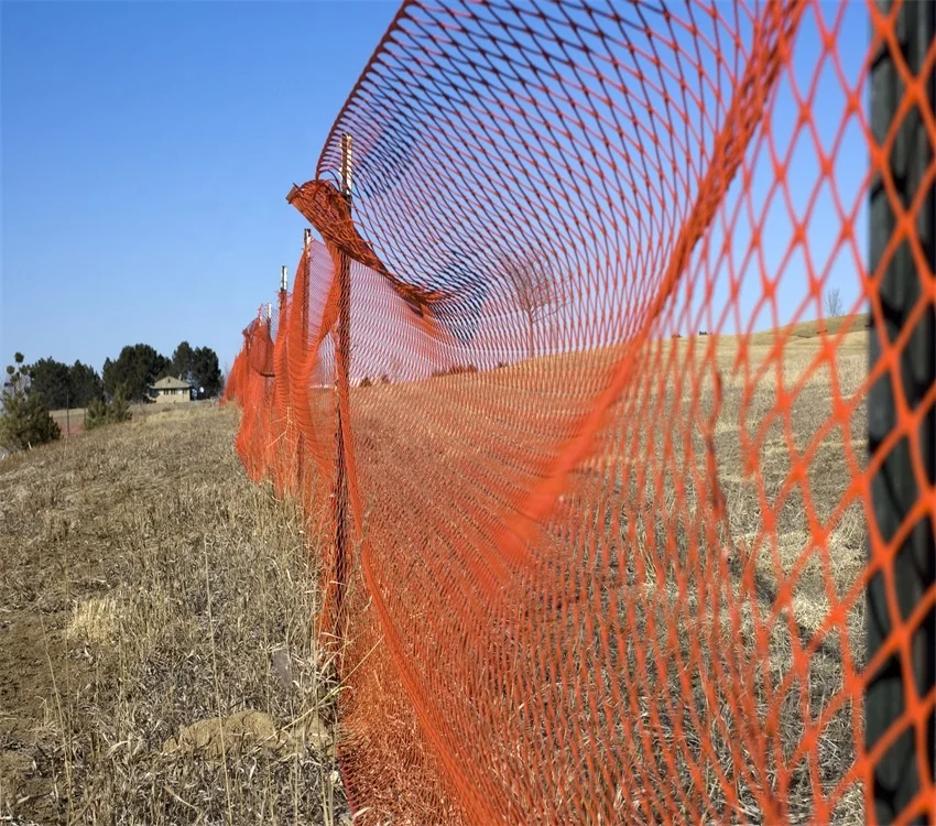 Alibaba.com: 100GSM Orange Tensile Plastic Mesh Fence, Construction ...