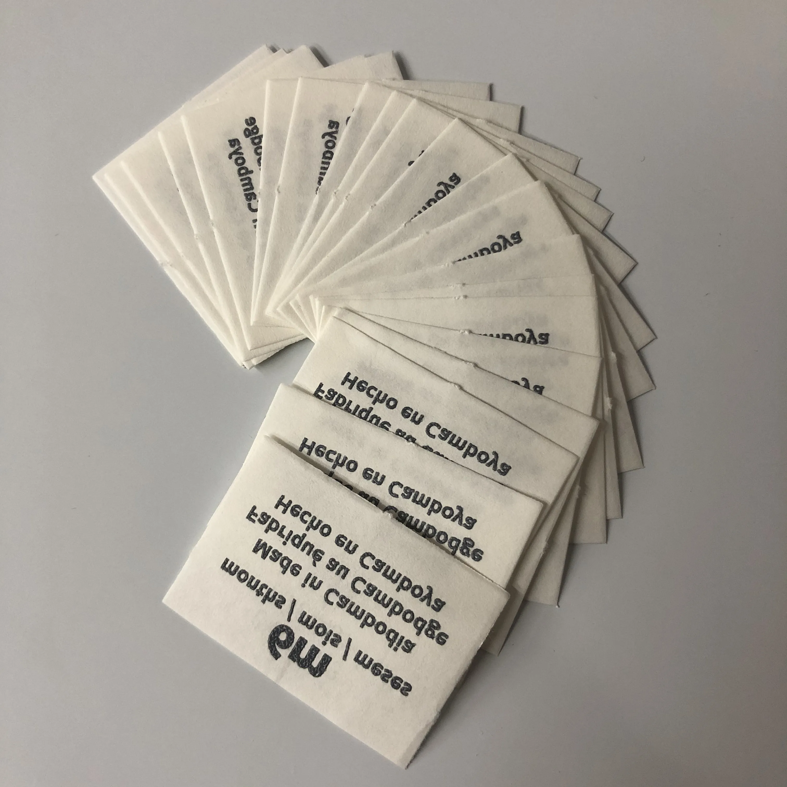 Factory Direct Price Custom Iron On Tagless Heat Transfer Neck Labels ...