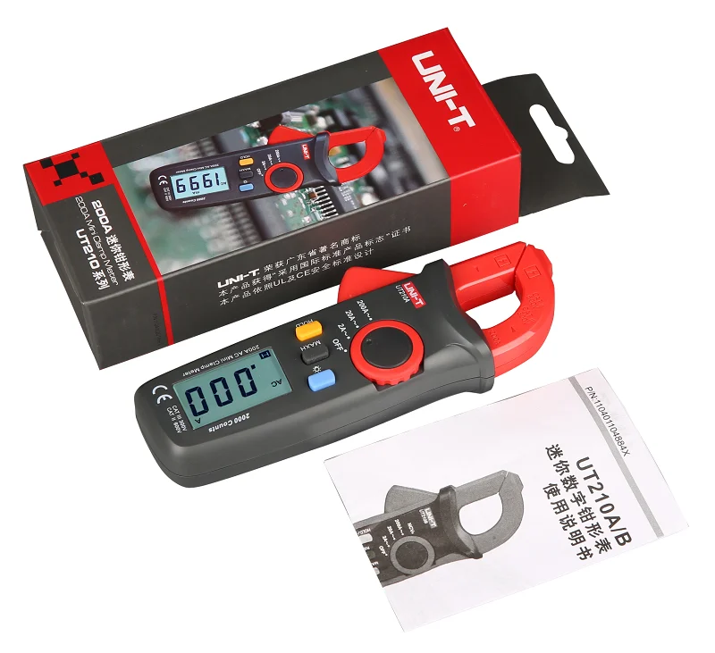 Uni-t Uni T Ut210e Pro Clamp Meters Digital Ac Dc Current True Rms ...