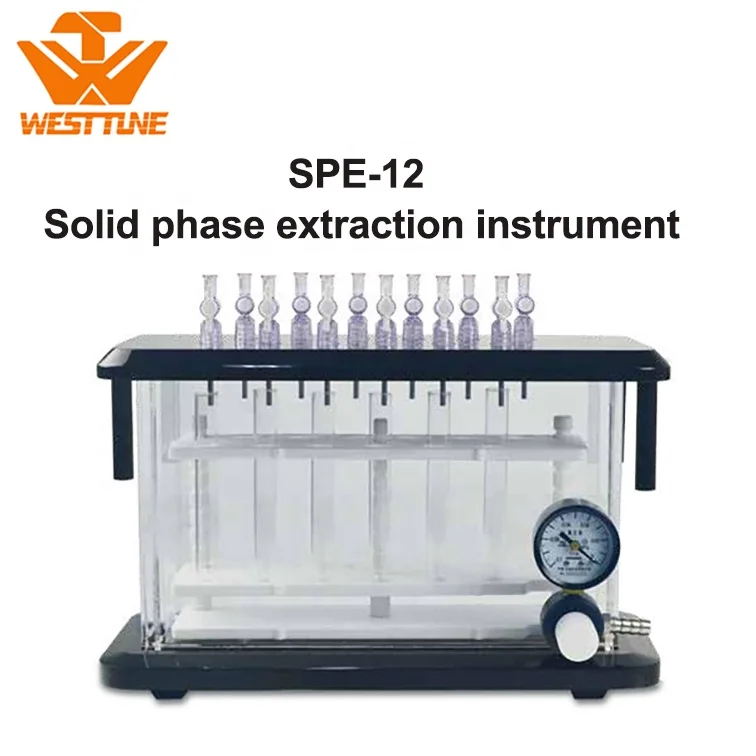 WEST TUNE SPE-12 Solid Phase Extraction Instrument with 10mm 12mm 15mm ...