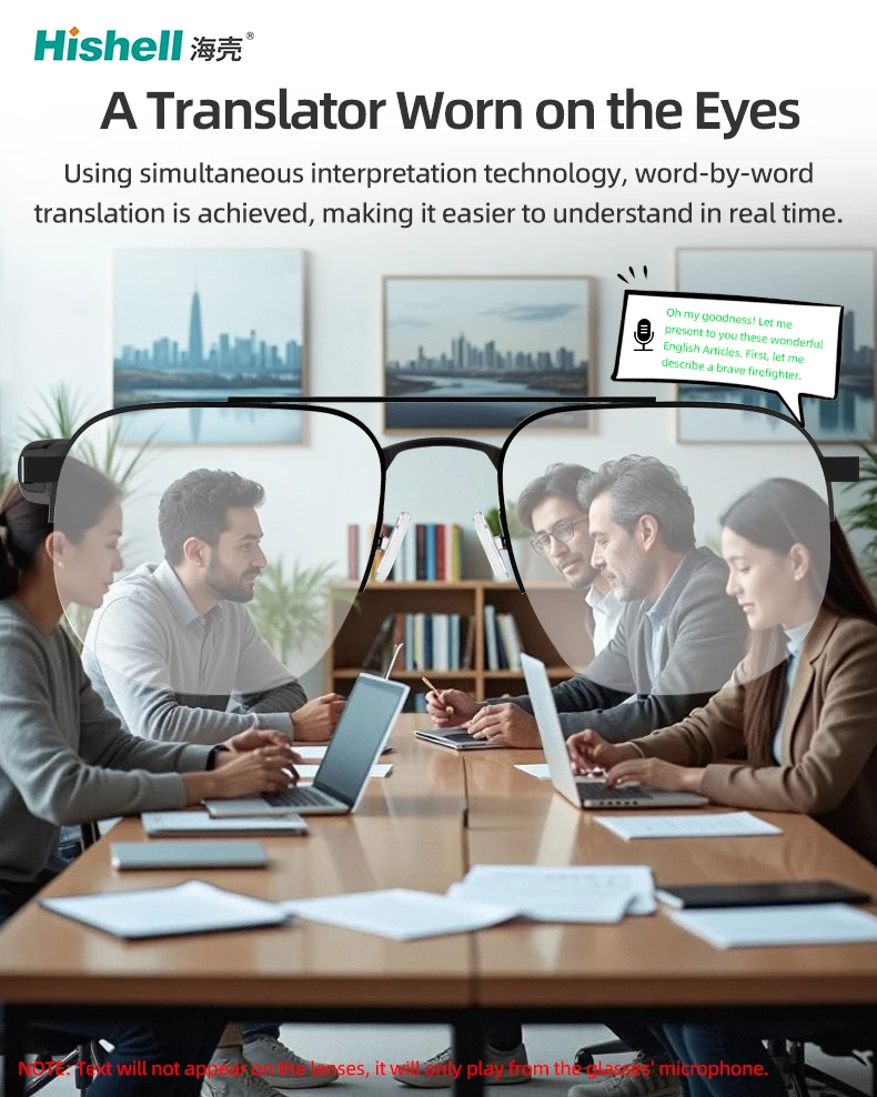 AI Smart Translator SG15 Pro - Real-Time Multi-Language Interpretation