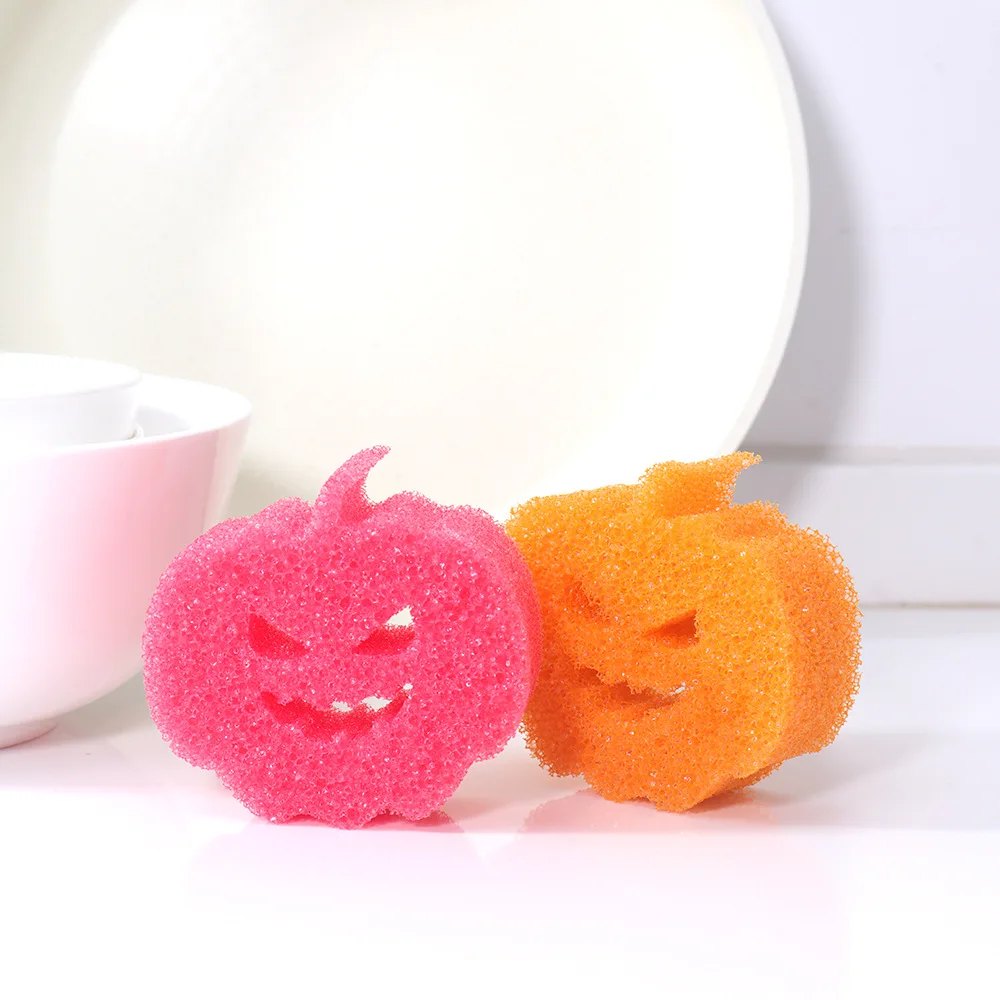Kitchen Scrub Happy Face Sponge Smile Yellow Daddy Mommy Scrubbing ...