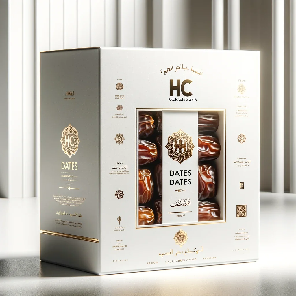 Customized Saudi Arabian Dry Fruit Box Gift Boxes - Datees