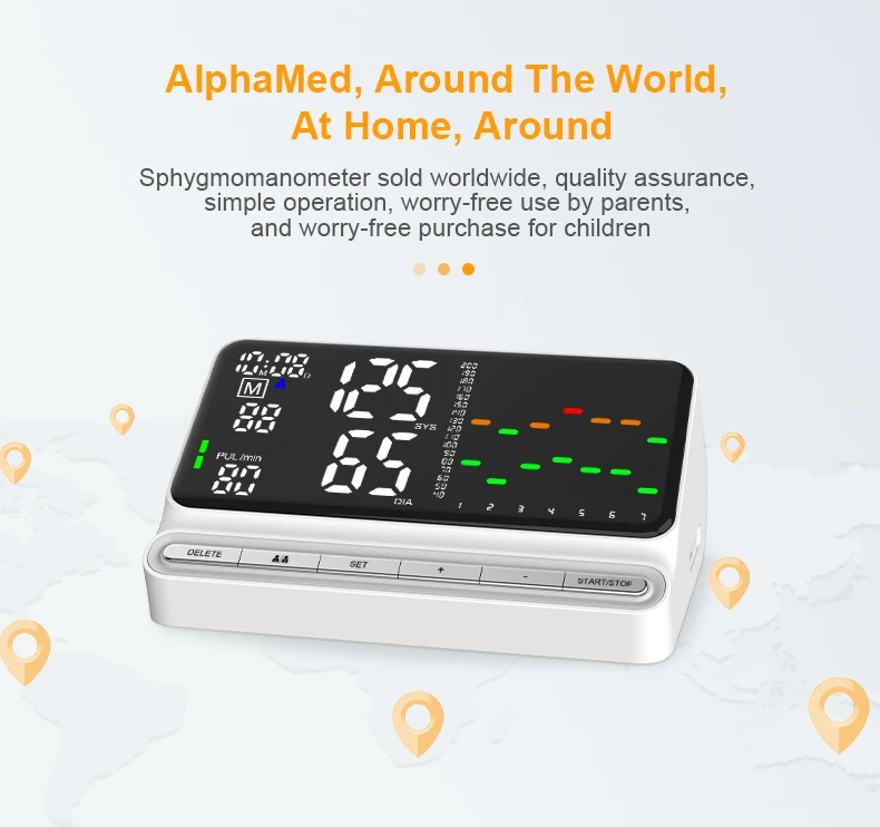 Automatic Blood Pressure Monitor - Easy to Use & Reliable
