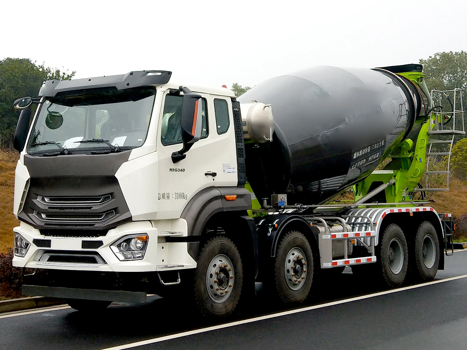 2024 Concrete Mixer Cement Mixers Truck 8cbm ZLJ5312GJBA2E