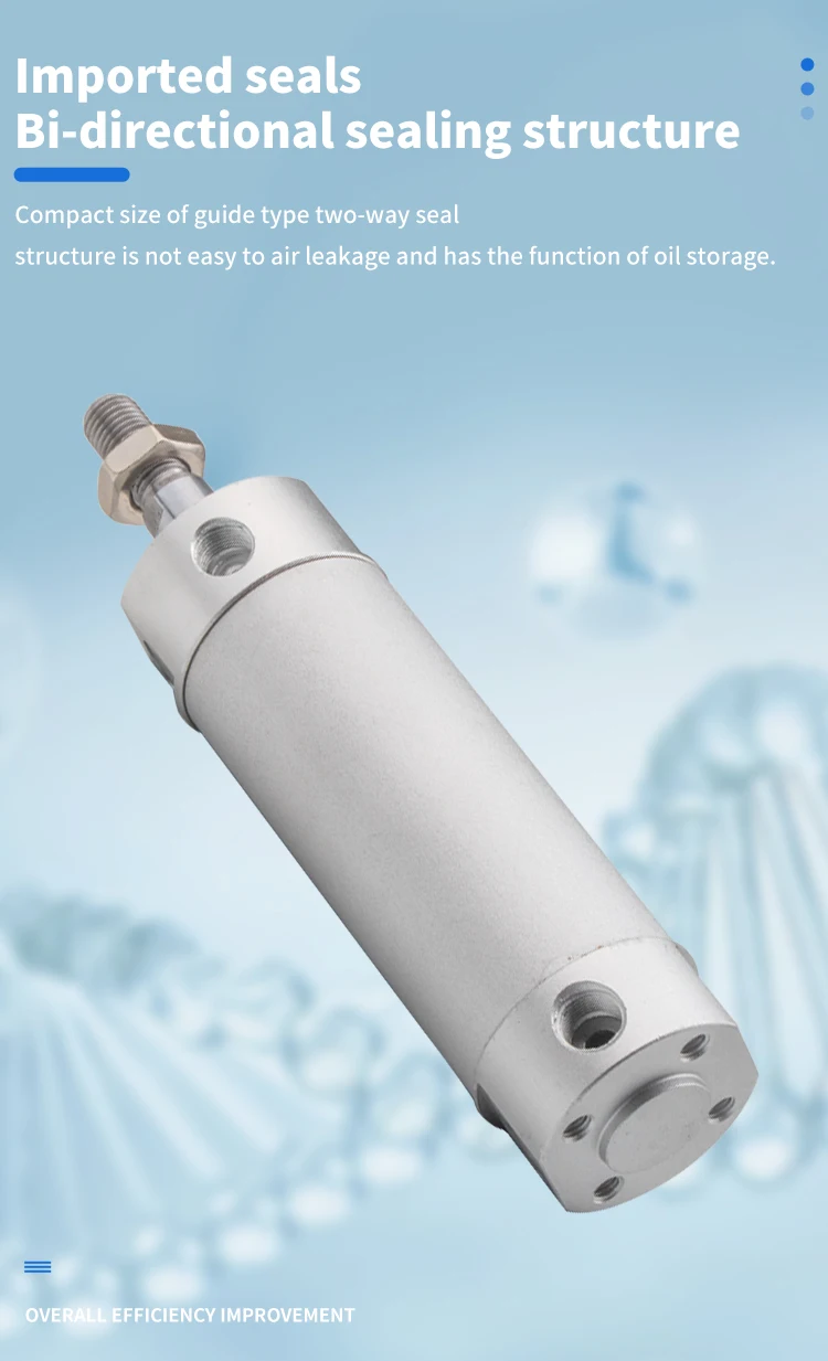 Small Pneumatic Air Piston Cylinder 16,20,25,32,40mm Stroke - Buy Small ...