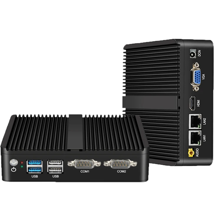 INNODA Fanless Mini Pc J4125 J1900 3805U I3 I5 5200U NUC Mini Pc Win10 ...
