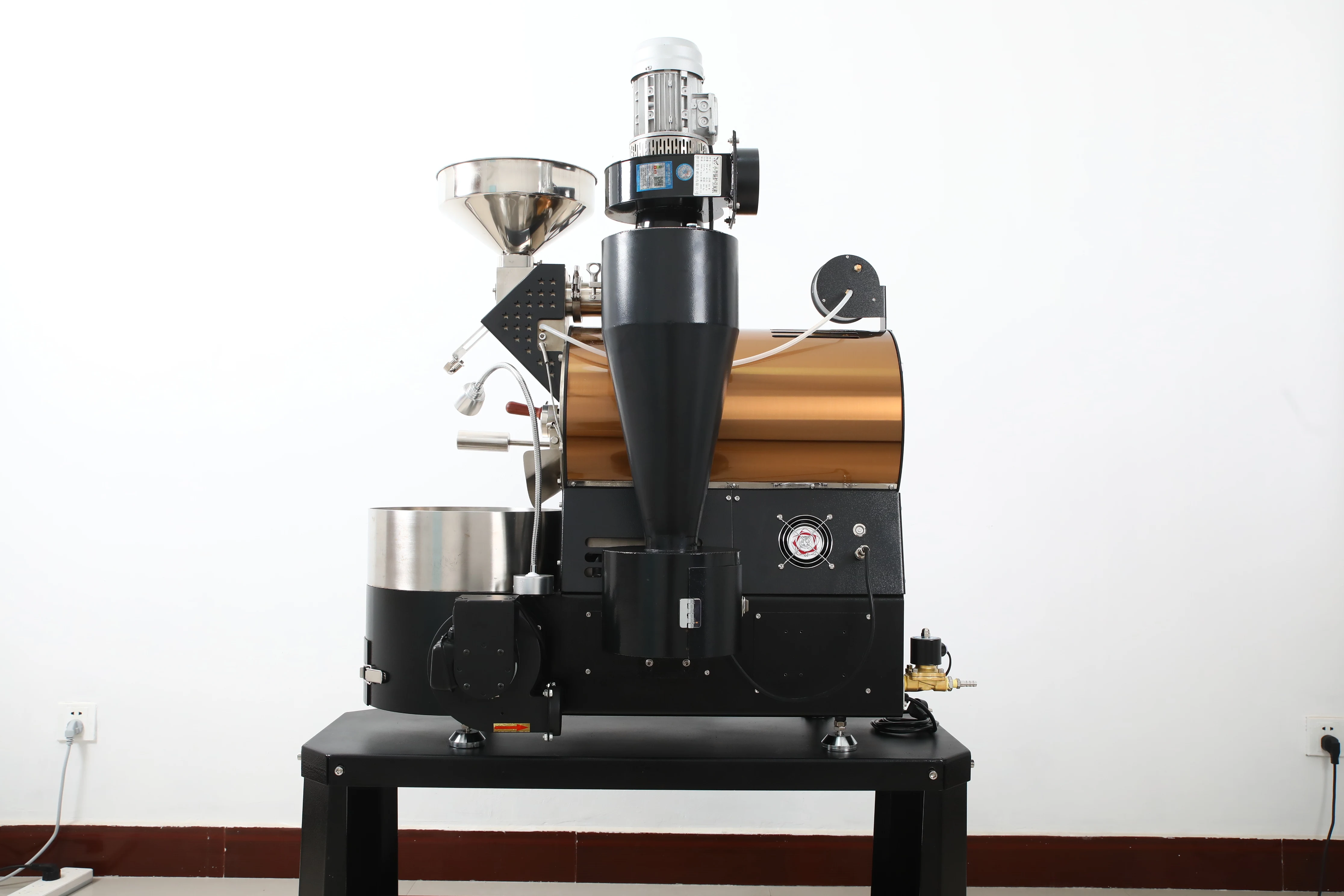 Newest Factory 1kg Electric Stainless Steel Coffee Roaster Smart ...