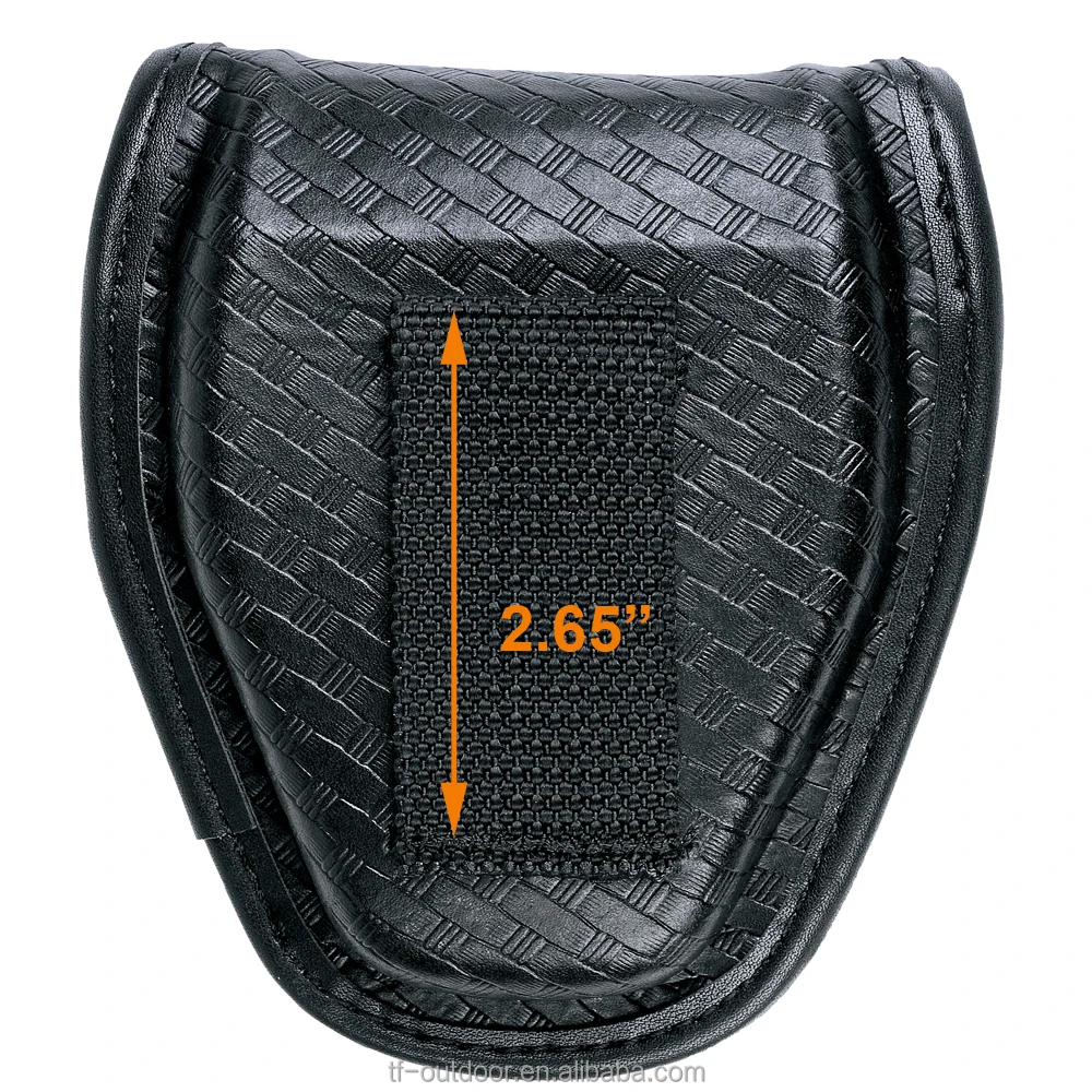 Security Tactical Cuff Holder Handcuff Pouch Basketweave Single ...