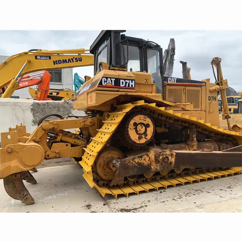 Used Bulldozer D7h With Ripper D5 D6 D7 Bulldozer D6d D6g D7g D5h D2 D3 ...