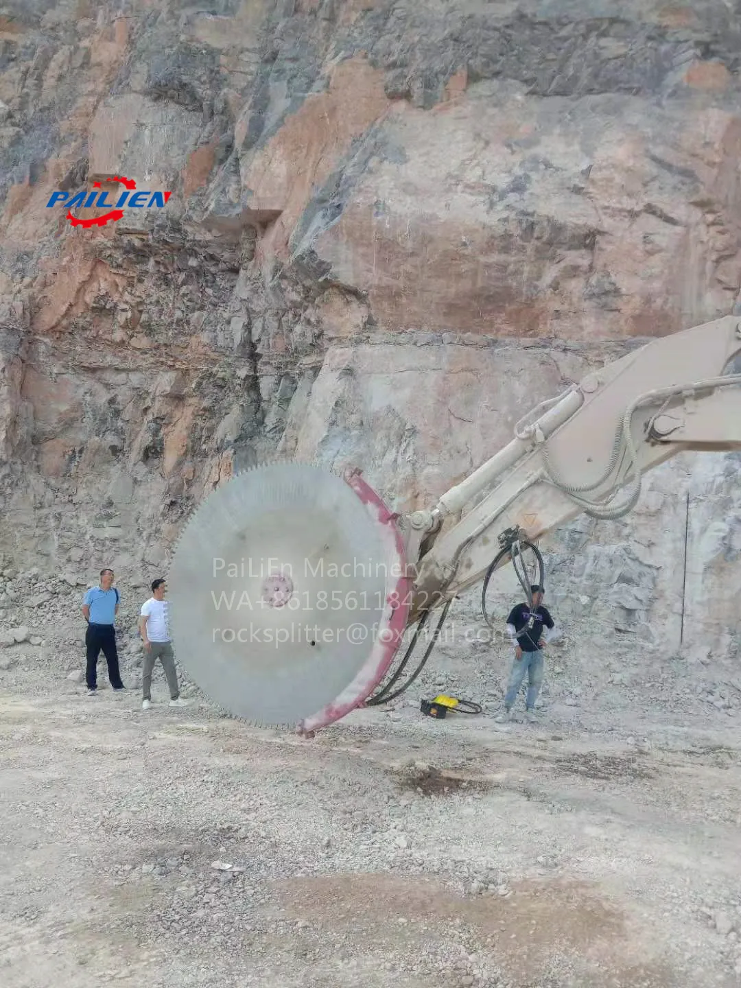 Hydraulic Ground Grooving Slotting Cutter Machines for Hard Rock Stone ...