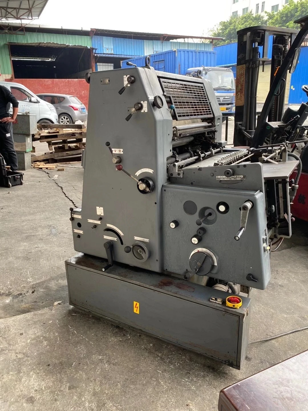 Swan Machinery Second Hand Gto 52 Single 1 Color Offset Printing ...