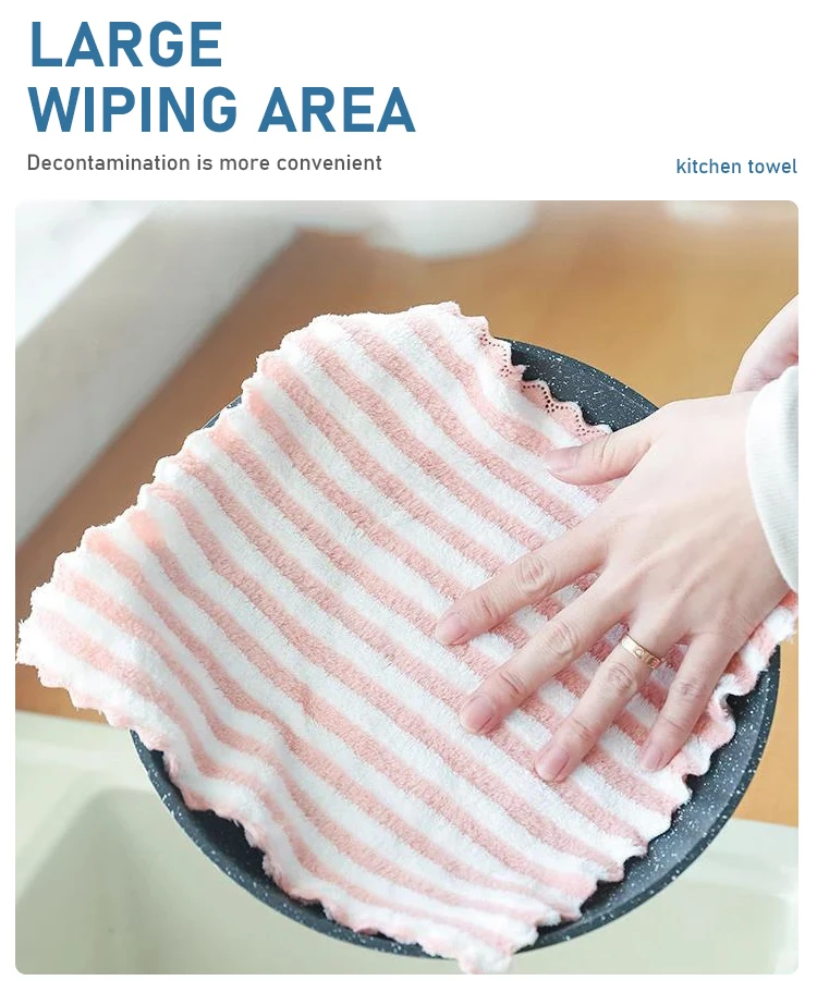 Hot Sale Eco-friendly Microfiber Reusable Kitchen Towel 30x30 Cm ...