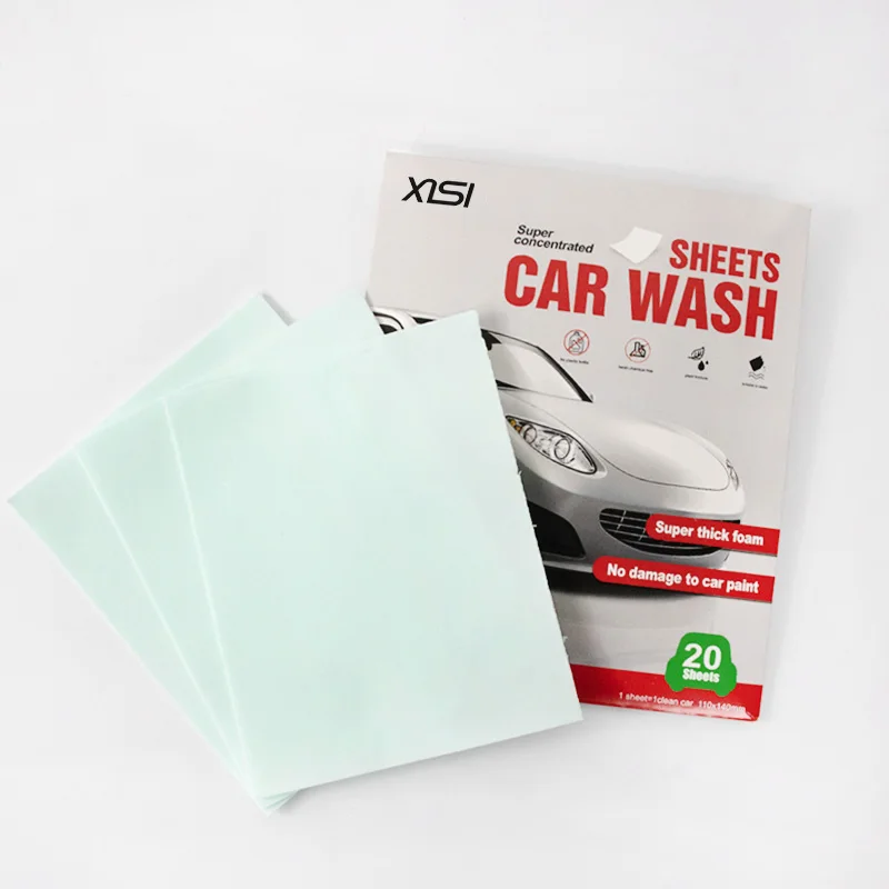 Eco-friendly Car Washing Sheets - High Foam & Sustainable