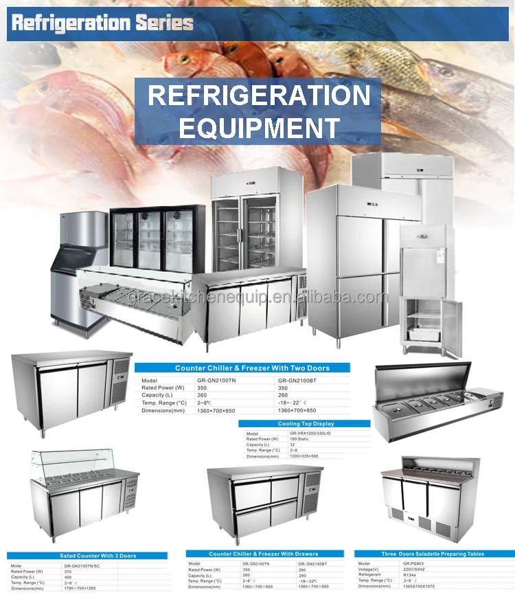 Commercial Fast Food Kitchen Gas Cooking Equipment Stainless Steel ...