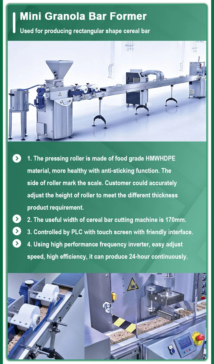 Sunpring Cereal Bar Forming Peanut Bar Making Cereal Bar Machine - Buy ...