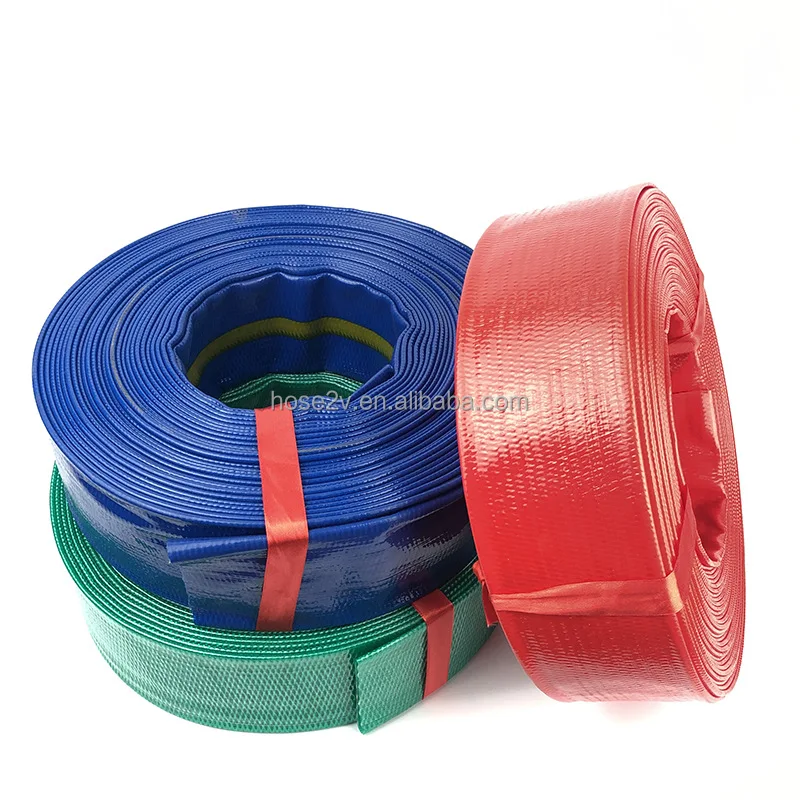 Colorful Water Discharge Pipes Agricultural Flexible High Quality PVC ...