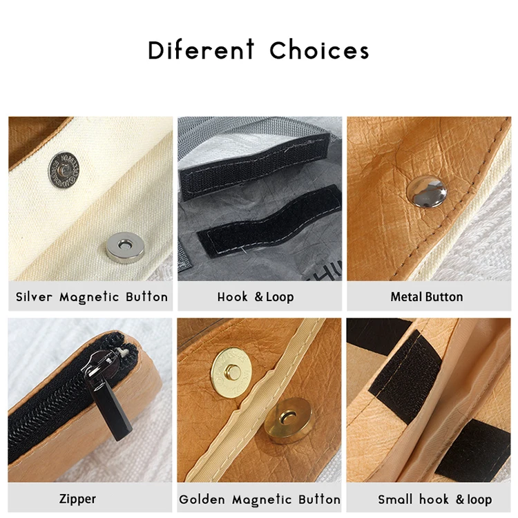 Wholesale Oem Waterproof Tyvek Paper Tote Bag Eco Tyvek Shopping Bag