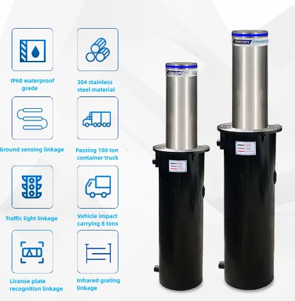 Security Road Blocker Automatic Retractable Hydraulic Driveway ...