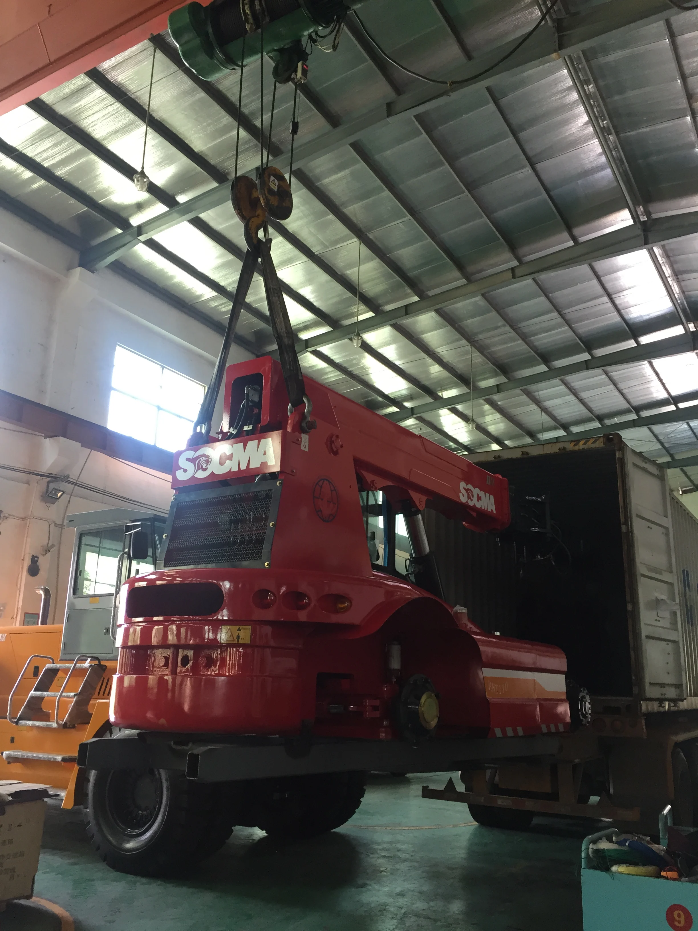 Telehandler Crane Loader For Loading & Unloading Stone Slabs - Buy ...