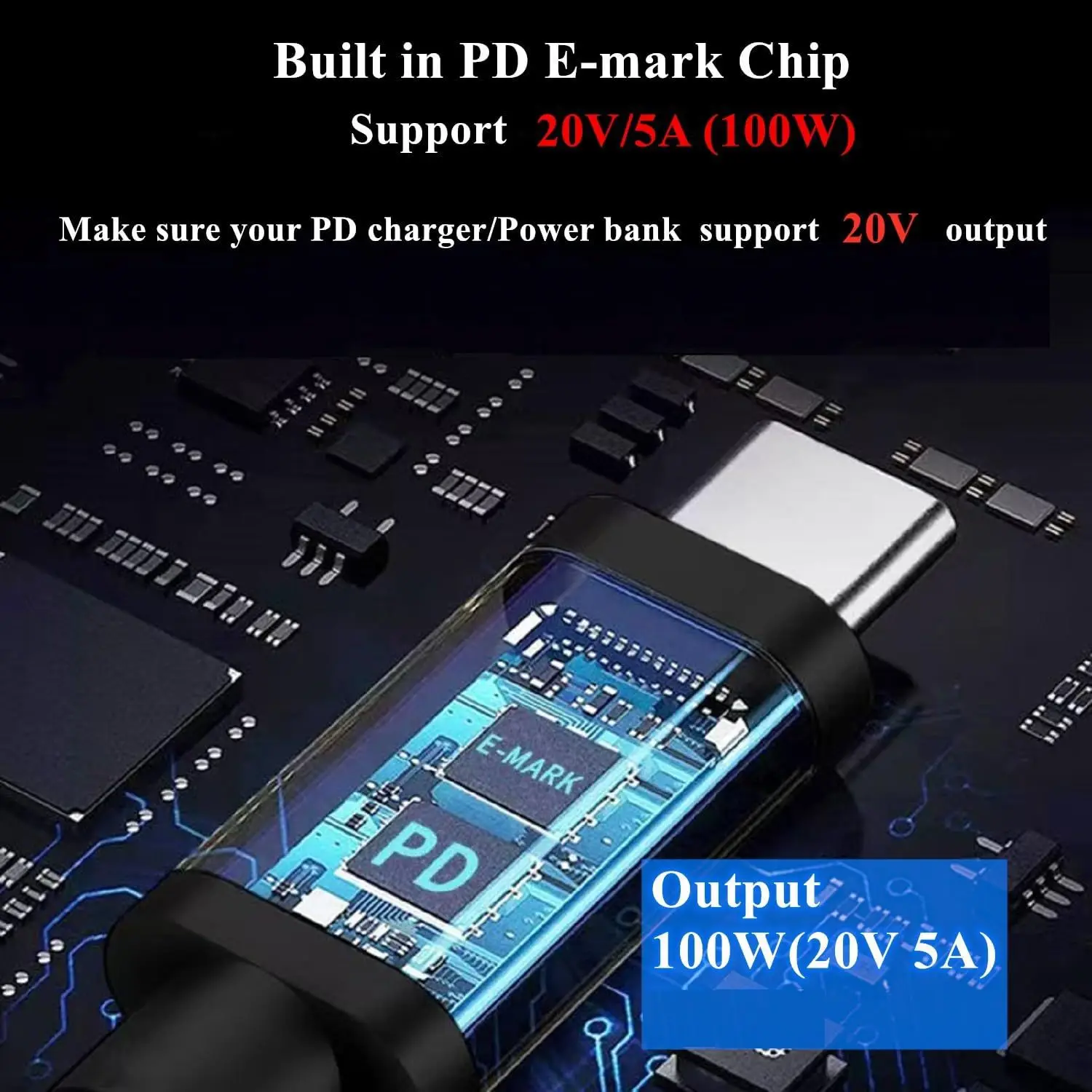 Starlink Mini USB C to DC Power Cord 100W PD - Waterproof Fast Charge ...