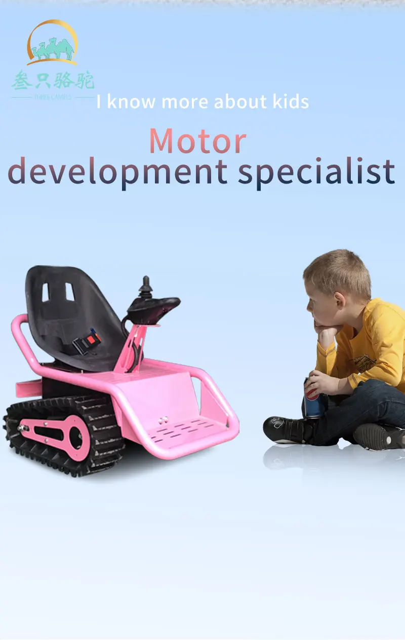 Custom Tracked ATV - Electric Vehicle for Kids & Adults