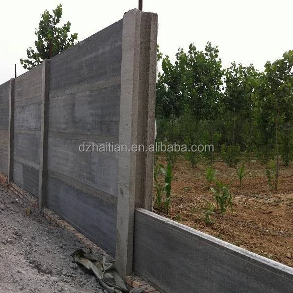 Alibaba.com: Modular Fence Panels, precast concrete fence mold, 1-piece ...