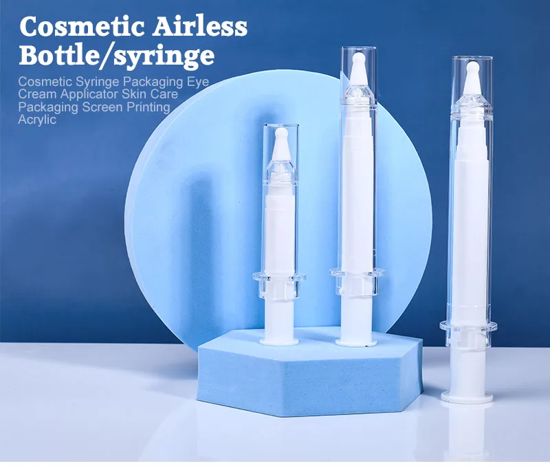Wholesale Syringe Serum Eye Cream Container - Airless Pump Bottle