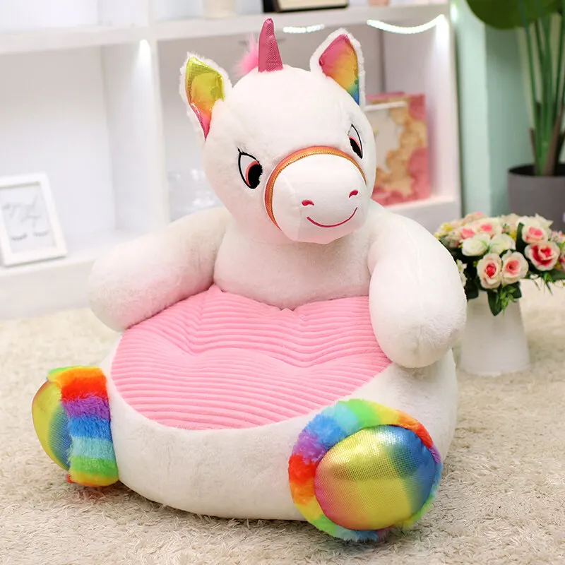 Custom Basics Children's Plush Chair,Bear,Medium,Multicolor - Buy ...