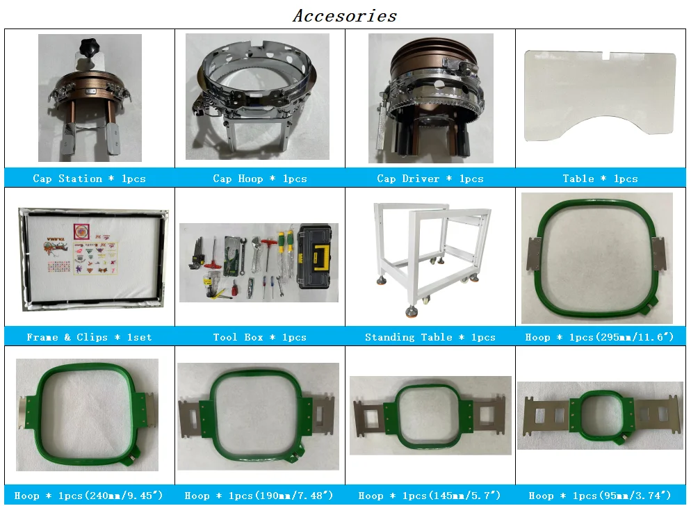 Yonthin Mt-1501 Computerized Hat & Logo Embroidery Machine For Home Use