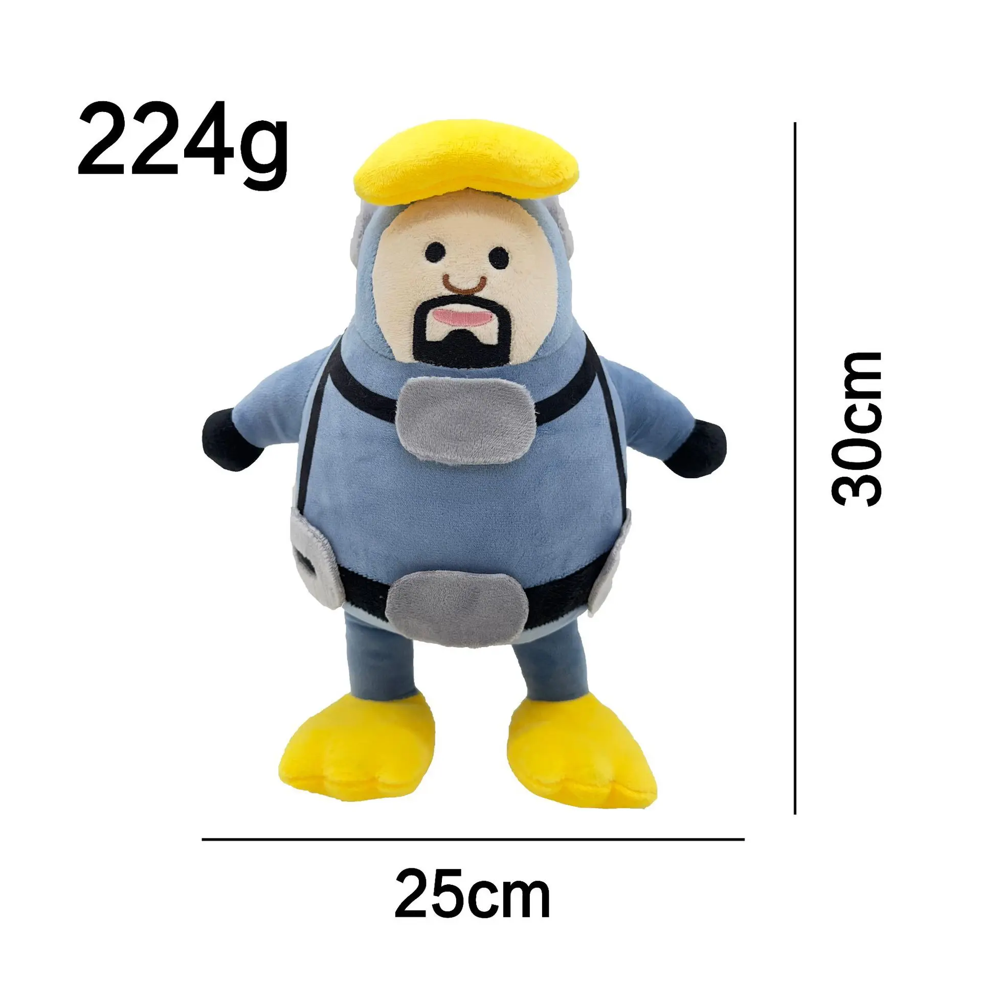Well-sold Cartoon Dave The Diver Stuffed Plush Doll Game Peripheral ...