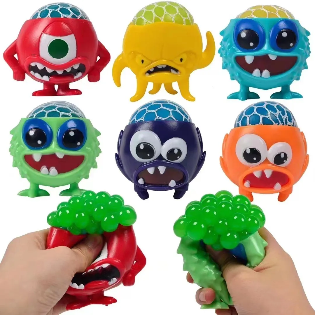 Funny Cute Big Eyes Little Monster Fidget Toys for Kids
