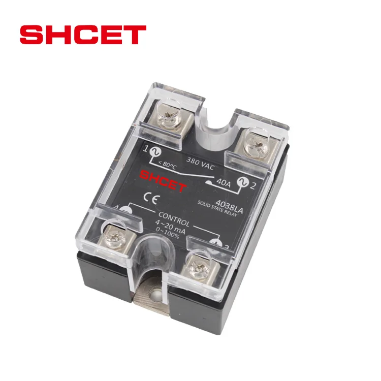 Top Slim Radiator Single Phase 3 Phase Ssr Solid State Relay Voltage ...