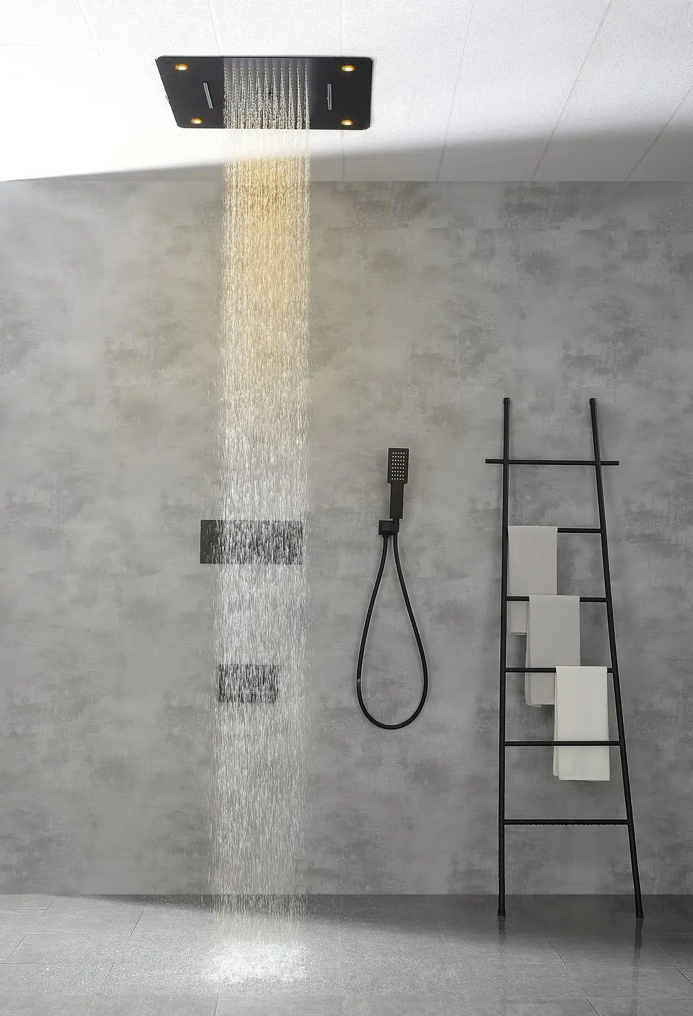 Concealed Ceiling Rain Shower - Modern & Stylish Design
