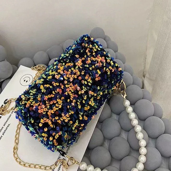 Fashion Bling Rhinestone Evening Clutch Bag Women Sac A Dos Paillettes ...