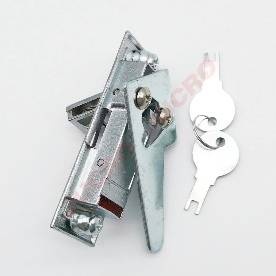 DL720-1H Fire Hydrant Cabinet Door Red Push Key Lock Push Button Latch ...